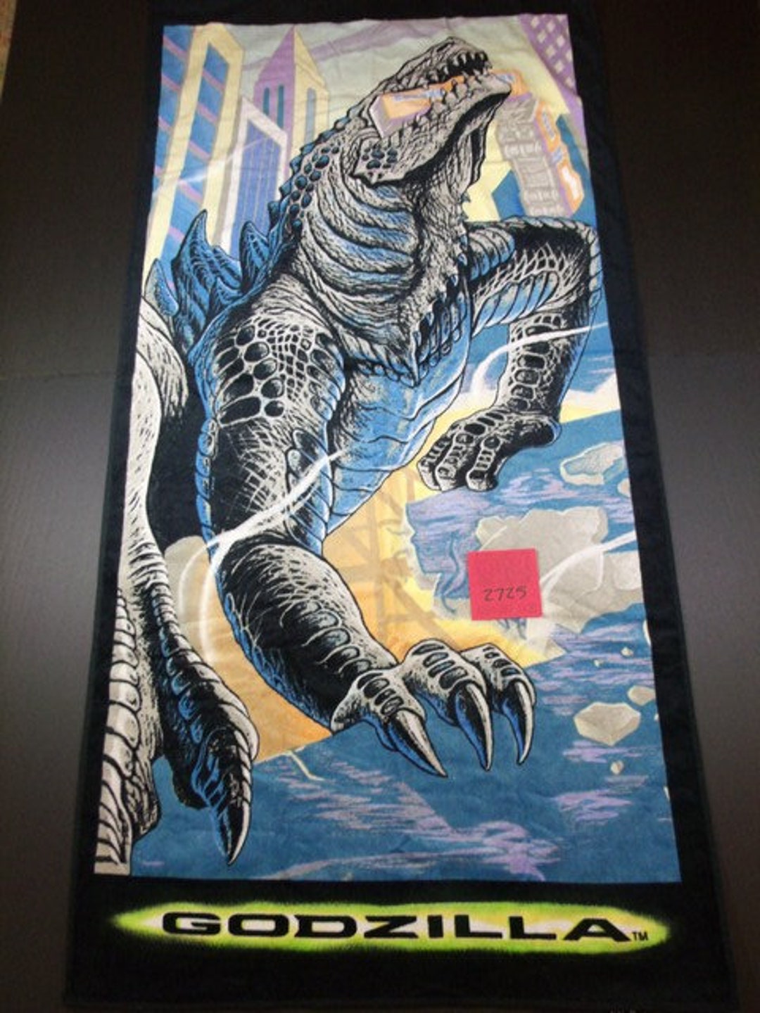 2000's "godzilla" Promotional Beach Towel - Etsy