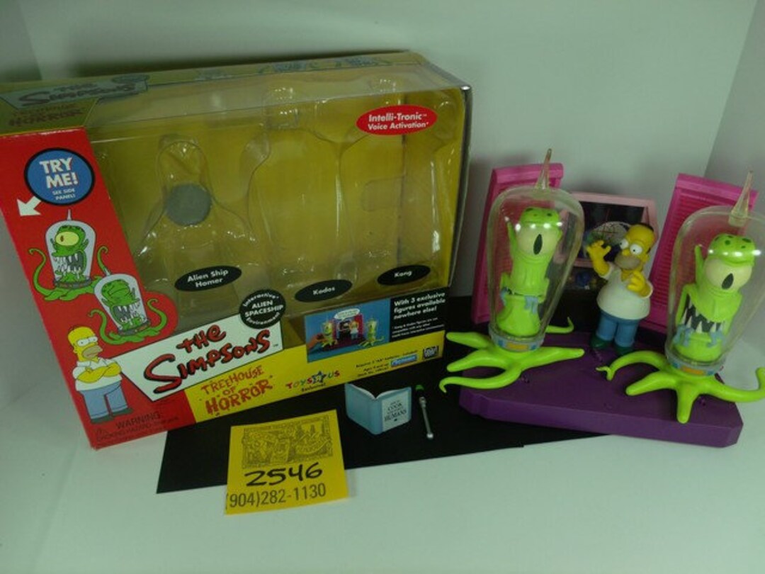 2001 Toys"r"us Exclusive-simpsons"treehouse of Horror" - Etsy