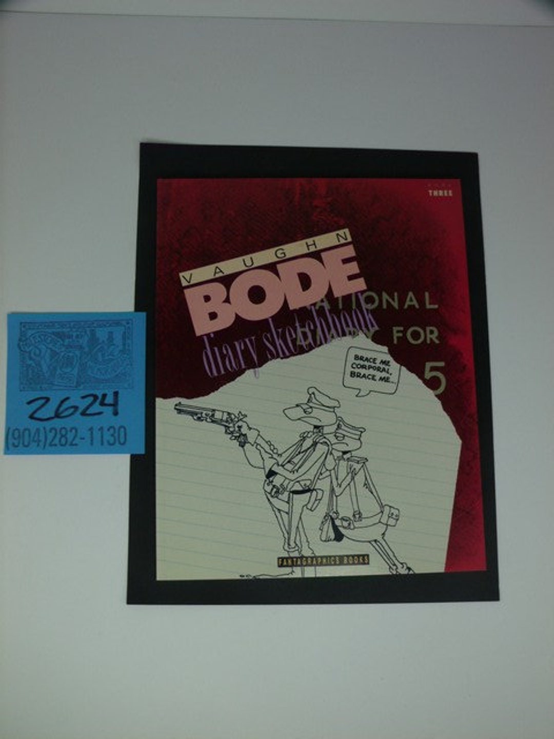 1990's Vaughn Bode-"diary Sketchbook"-paperback - Etsy