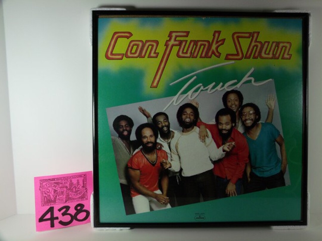 1980's Con Funk Shun Touch Album Cover Art Slick Framed - Etsy