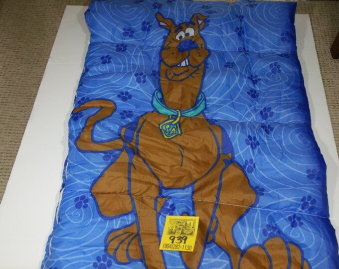 Classic Scooby Do Sleeping Bag - Etsy