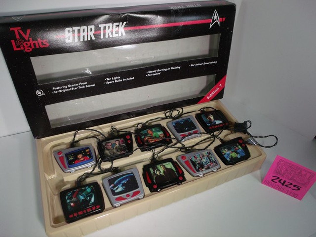 1990's Tv Lights/ Star-trek Christmas Lights - Etsy