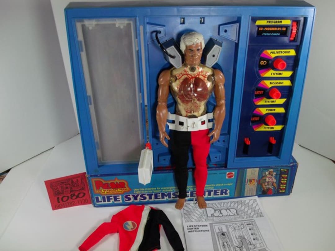 1970's Pulsar Lifesystems Center With Bonus Pulsar Figure - Etsy