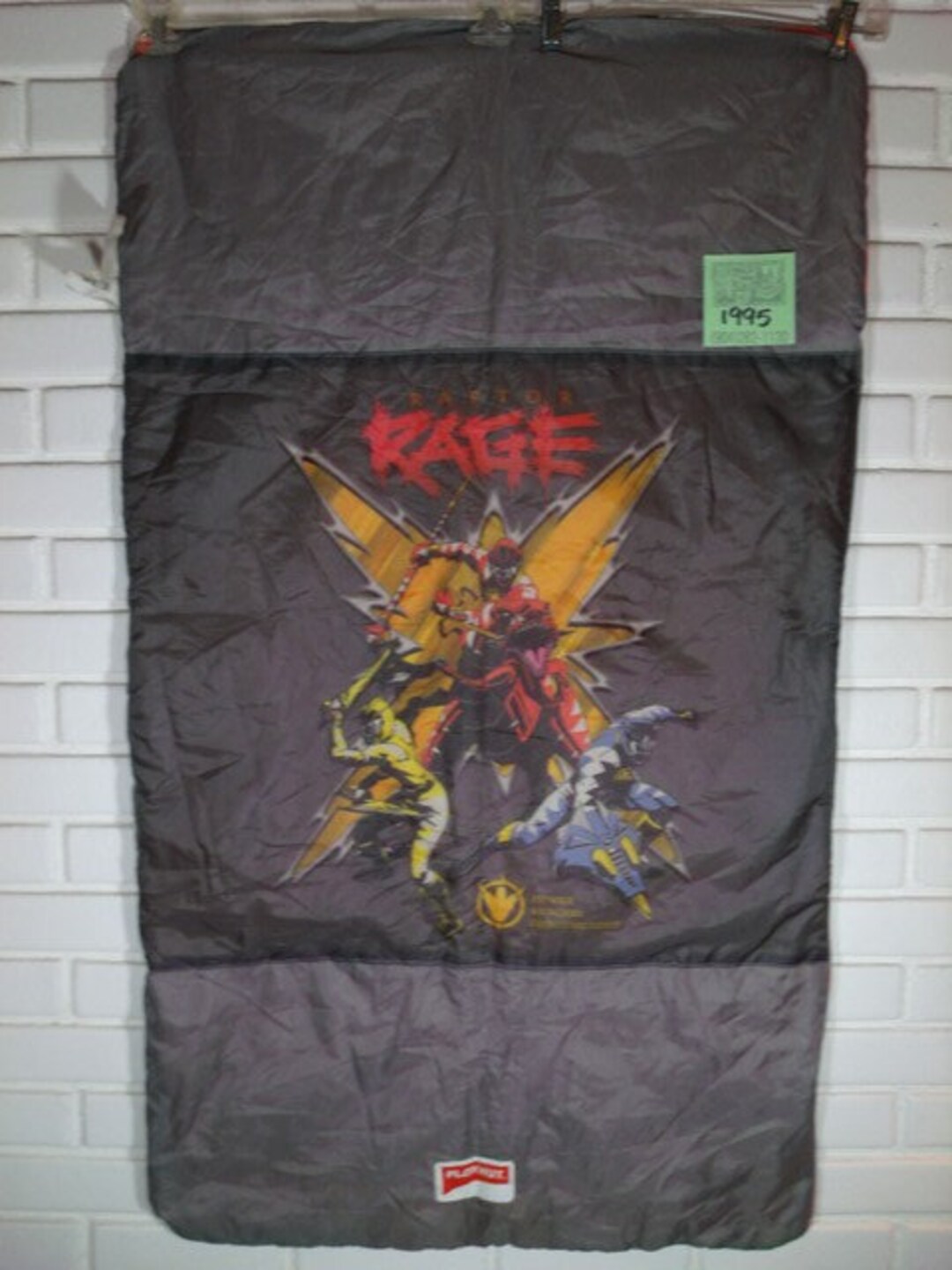 1990's Power Rangers Dinothunder-"raptor Rage"-nylon Sleeping Bag - Etsy