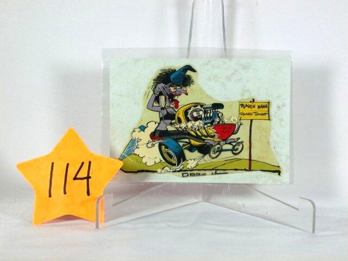 1960s Hawk Weird Ohs Drag Hag Water Decal - Etsy