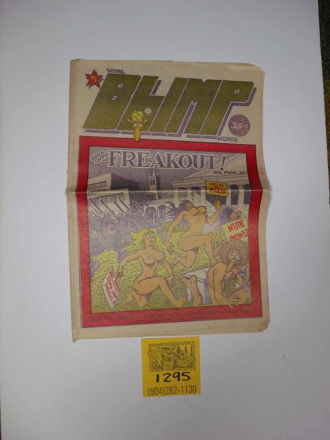 1960's Gothic Blimp Vol.16 San Francisco Underground Comix Newspaper - Etsy