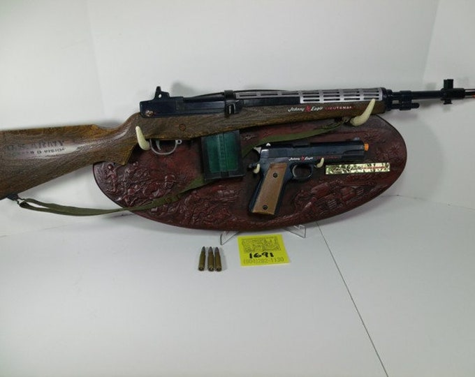 1960's Topper Toys/johnny Eagle Lieutenant Rifle and Pistol Gift Set - Etsy