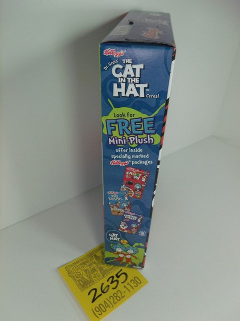 2000's Kelloggs/ Dr.seusscat in the Hat - Etsy