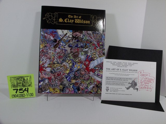 Ten Speed Press S.clay Wilson Signed Biography and Publicity - Etsy