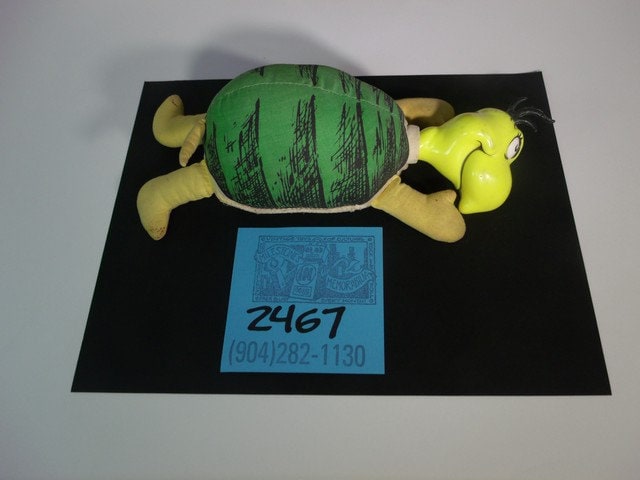 1970 s Dr uss Zoo yertle the Turtle Talking Plush Toy Etsy UK