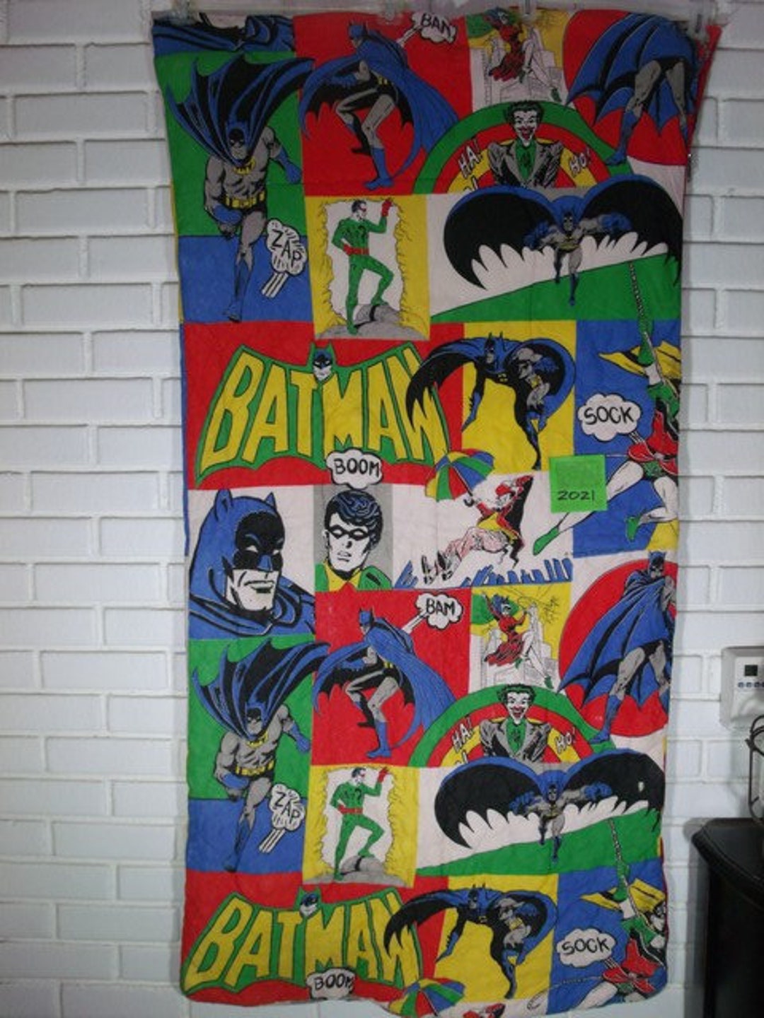 1960's Batman and Robin Sleeping Bag - Etsy