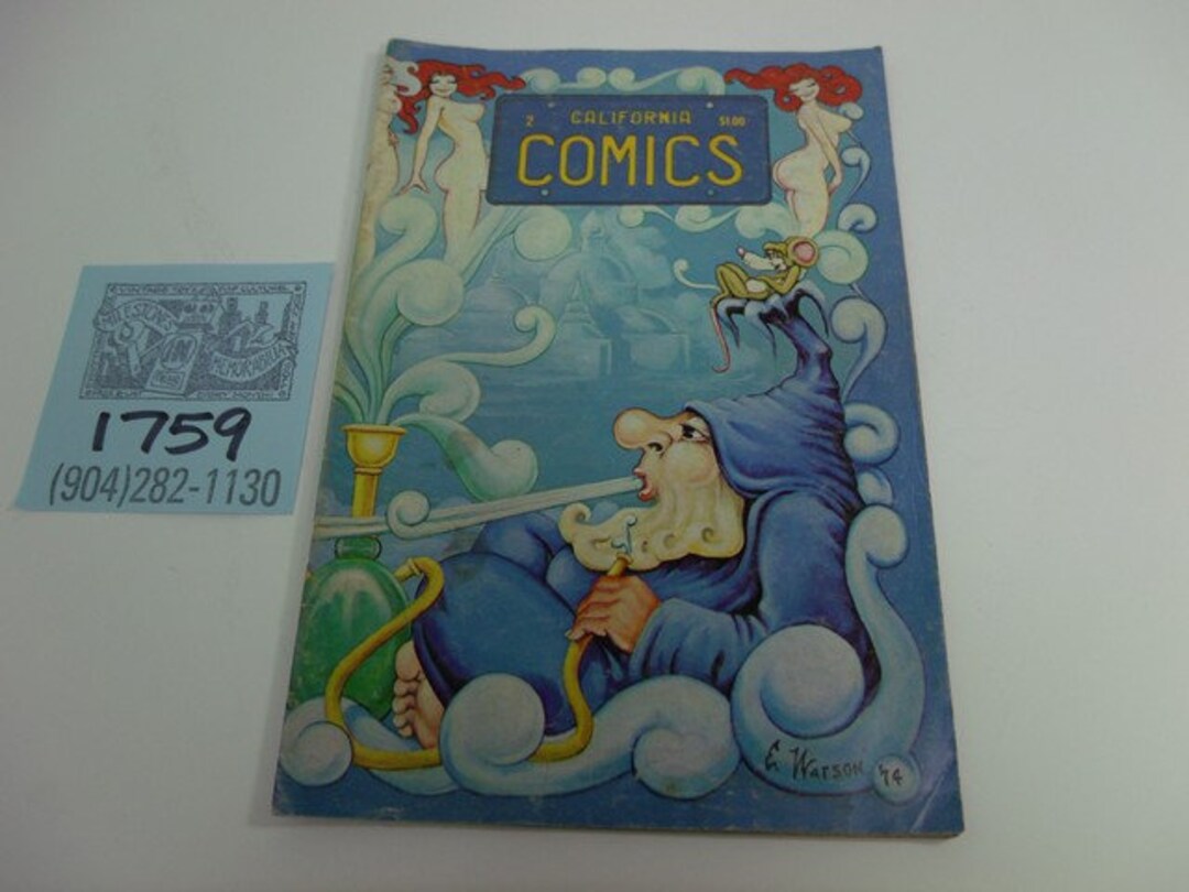 1970's Underground Comixcalifornia Comics - Etsy