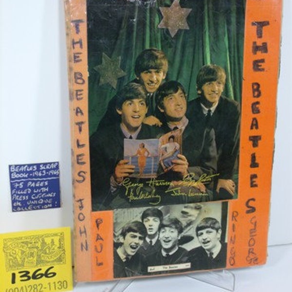 Beatles Scrapbook - Etsy