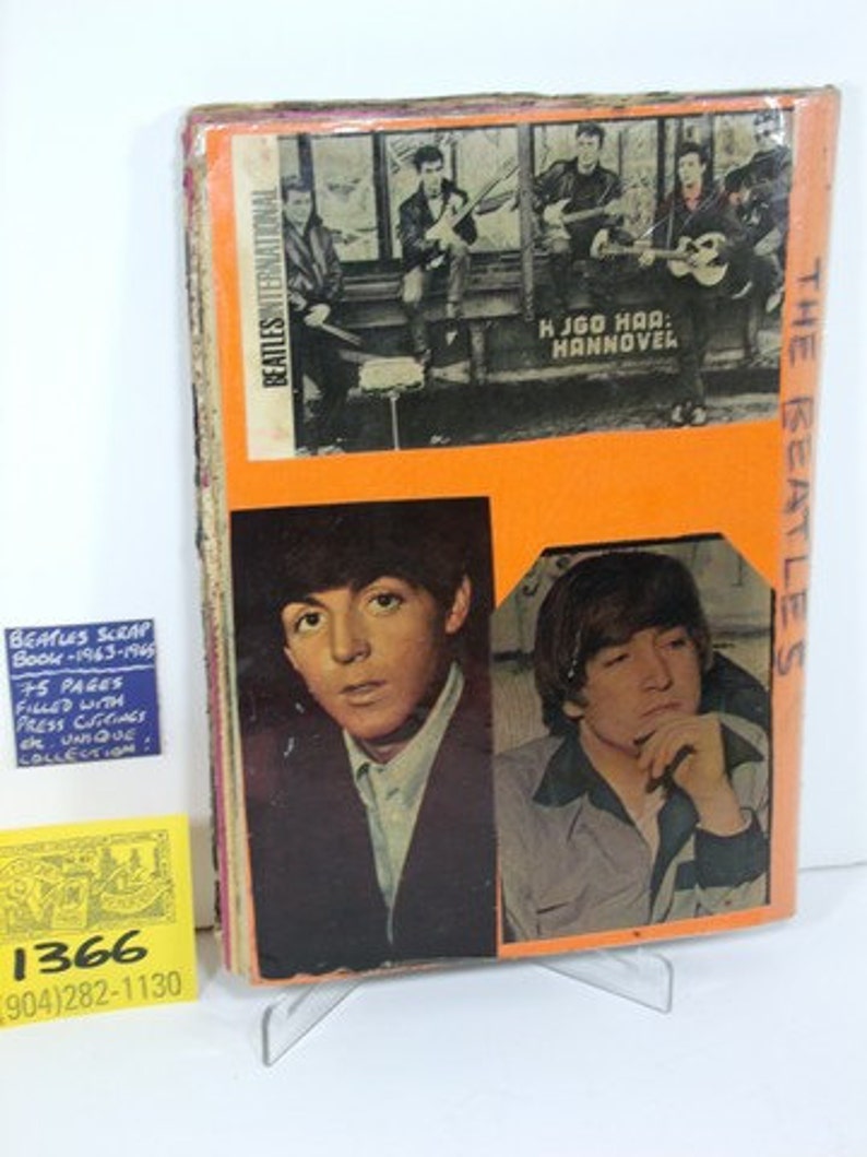 1963-65 Beatles Fan Scrapbook-75 Pages - Etsy