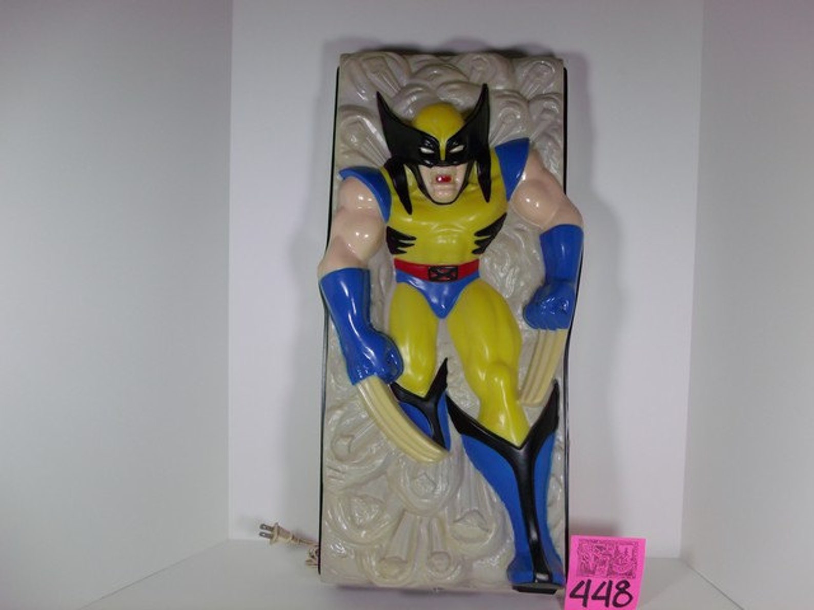 1993 Headlites Wolverine Lighted Wall Sculpture | Etsy
