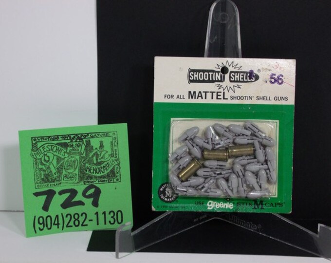 1960's Mattel Shootin Shell Bullet Pack-mint on Card - Etsy