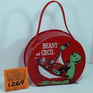 Beany and Cecil Large Round Carry Case 1940's - Etsy