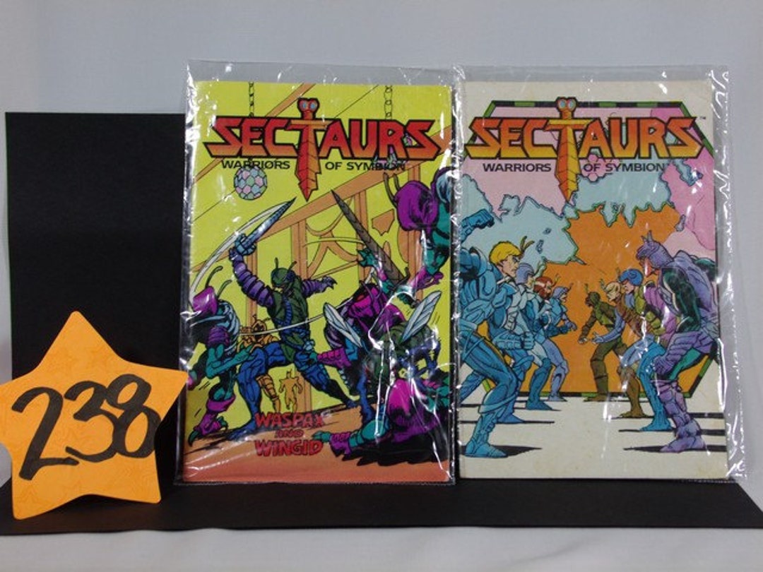 1984 Sectaurs Mini Comics by Coleco - Etsy