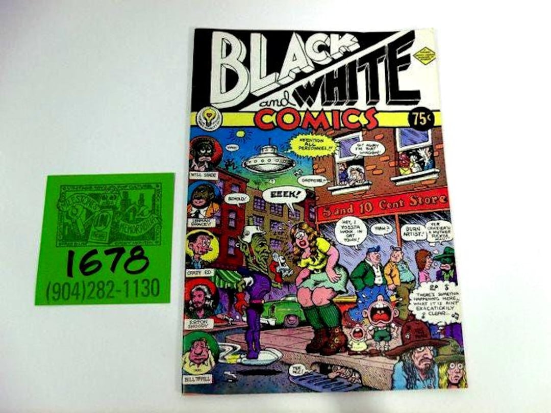 1960's "black and White" Underground Comix - Etsy