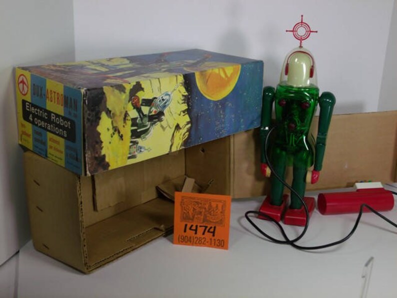 1950's Dux Astroman Robot With Box | Etsy