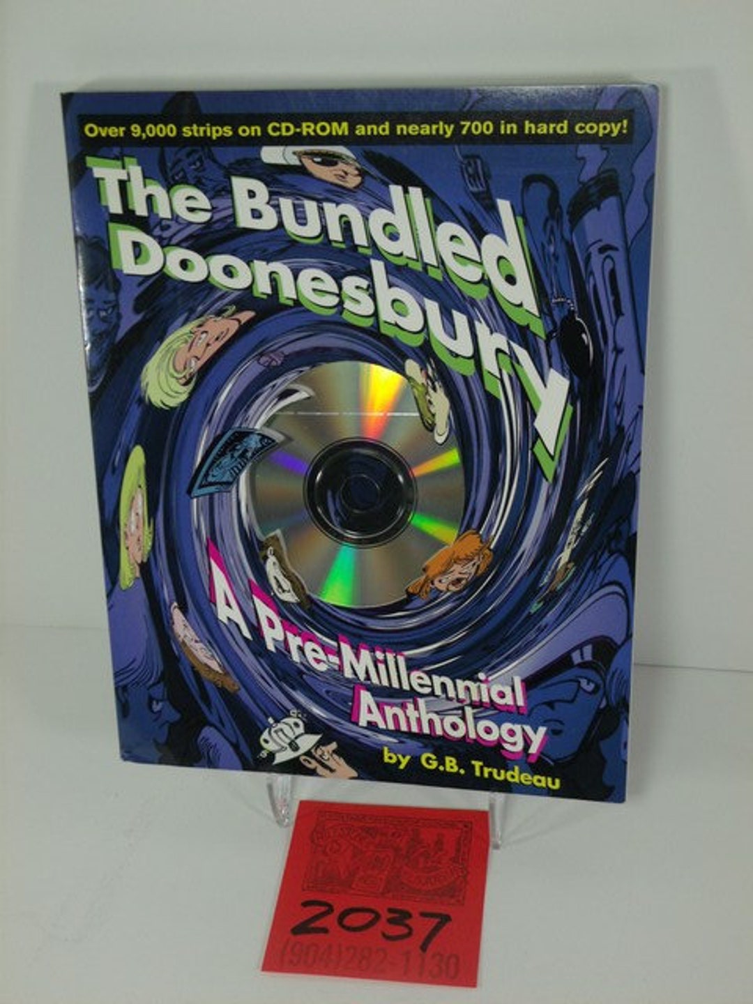 G.b.trudeu/ "the Bundled Doonesbury-a Pre Millennial Anthology"-signed ...