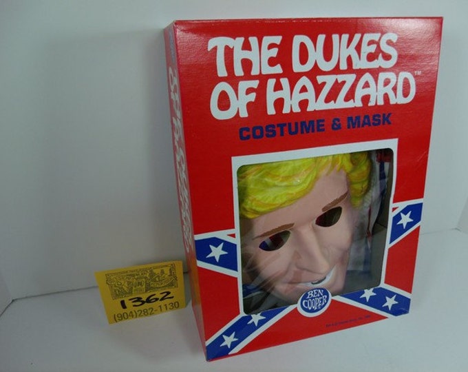 1980's Ben Cooper Dukes of Hazzard Bo Duke Halloween Costume - Etsy