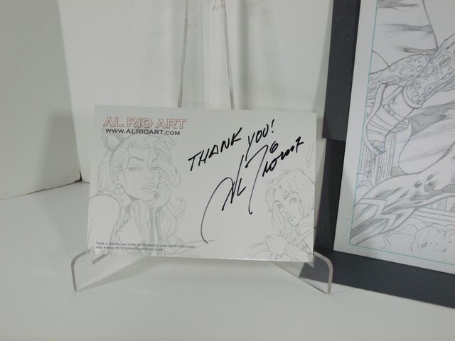 1990's Al Rio Superman/supergirl Signed Original Specialty - Etsy