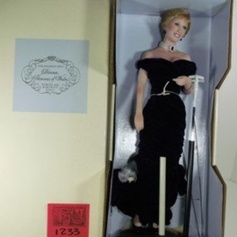 Franklin Mint Princess Diana Doll - Etsy