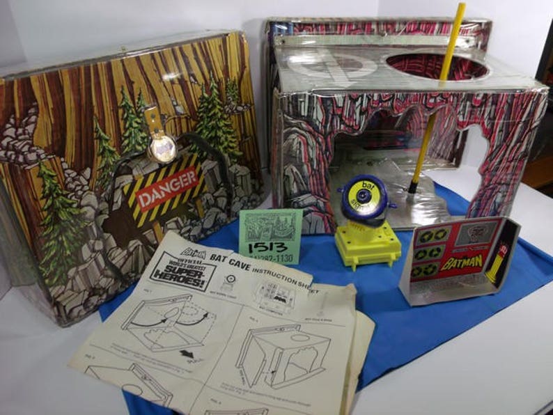 1980's Mego Batman-Batcave Playset | Etsy