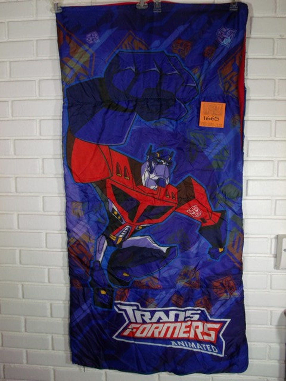 1990's Hasbro/transformers Animated Sleeping Bag - Etsy