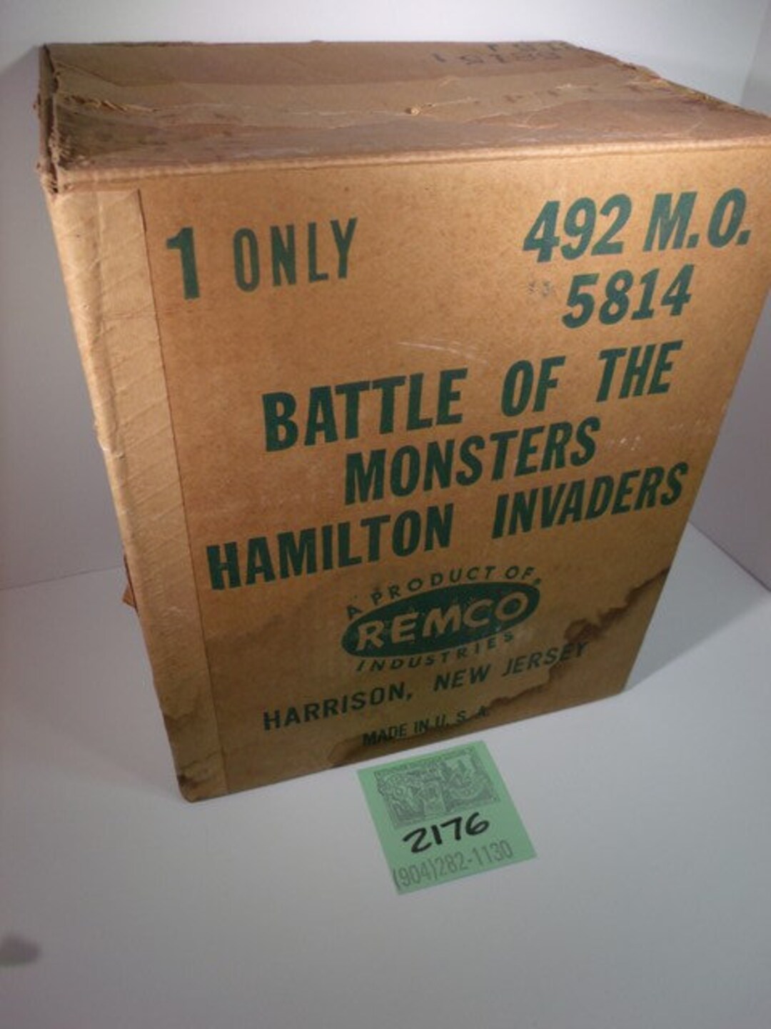 1970's Remco/hamilton Invaders-"battle of the Monsters"-original ...