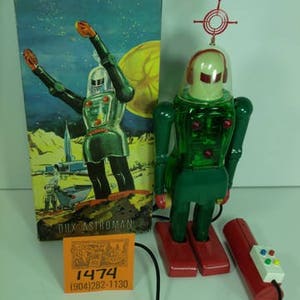1950's Dux Astroman Robot With Box - Etsy