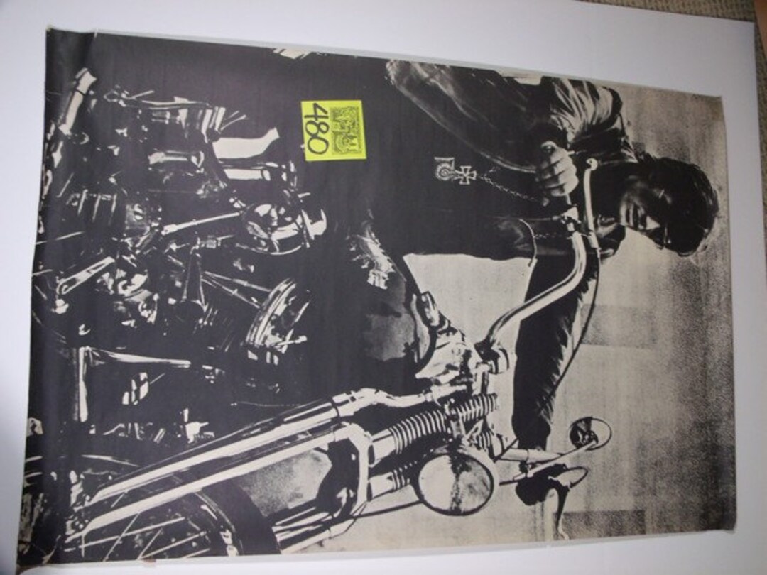 Original 1960's Easy Rider/wild Angels Poster - Etsy