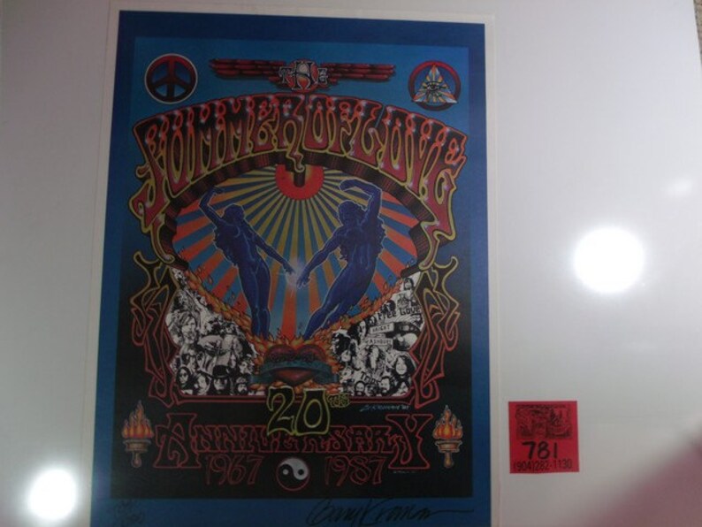 1987 Gary Kroman signed/numbered poster Summer of | Etsy