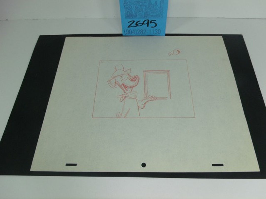 1960's Hannah/barbara-gold Key Comics-huckleberry Hound-pre Production ...