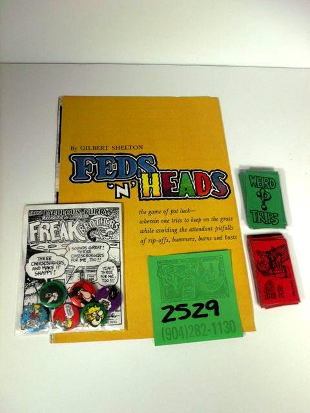 1970's Gilbert Shelton/the Fabulous Furry Freak Brothers-"feds and ...