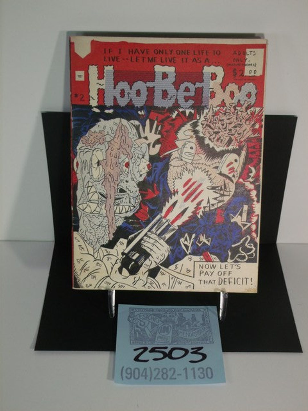 1985 Gary Panter/amato/dicapriohoo-be-boo Adult Underground Comix - Etsy