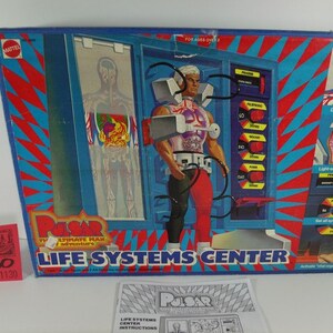 1970's Pulsar Lifesystems Center With Bonus Pulsar Figure - Etsy