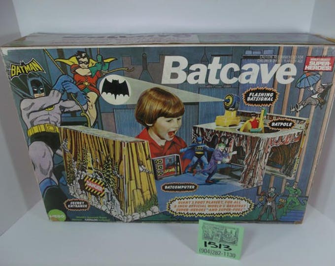 1980's Mego Batman-batcave Playset - Etsy