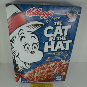 2000's Kelloggs/ Dr.seusscat in the Hat Cereal-full Unopened Box - Etsy