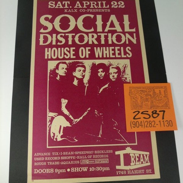 Social Distortion - Etsy
