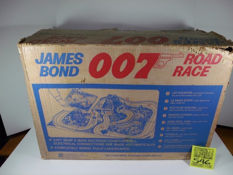 1965 Gilbert James Bond Road Race Set lemans Edition - Etsy