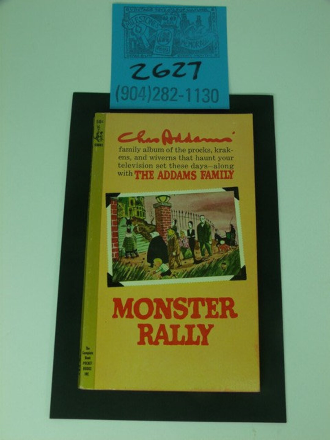 1960's Pocket Books/ Charles Addams-"monster Rally"-paperback-unread - Etsy