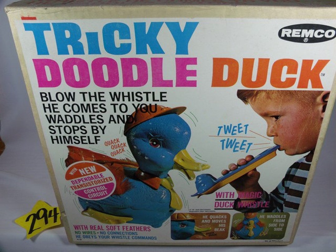 1960's Remco Tricky Doodle Duck - Etsy