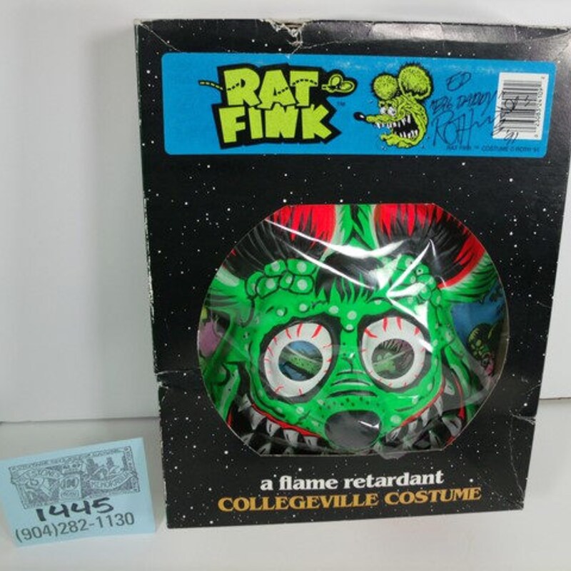 Rat Fink Mask - Etsy
