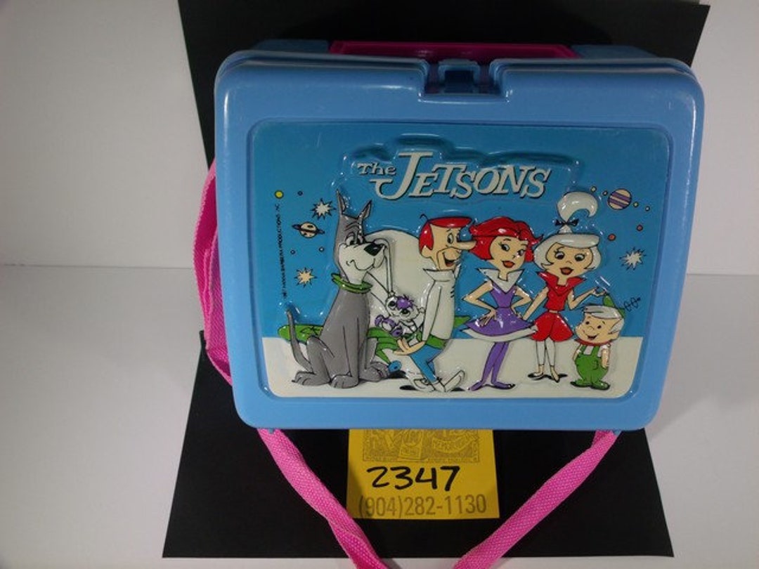 1990's Alladin/ Jetsons Plastic Lunchbox and Rare Thermos - Etsy
