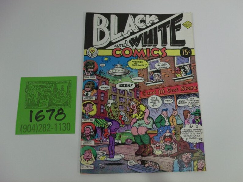 1960's Black and White Underground Comix | Etsy