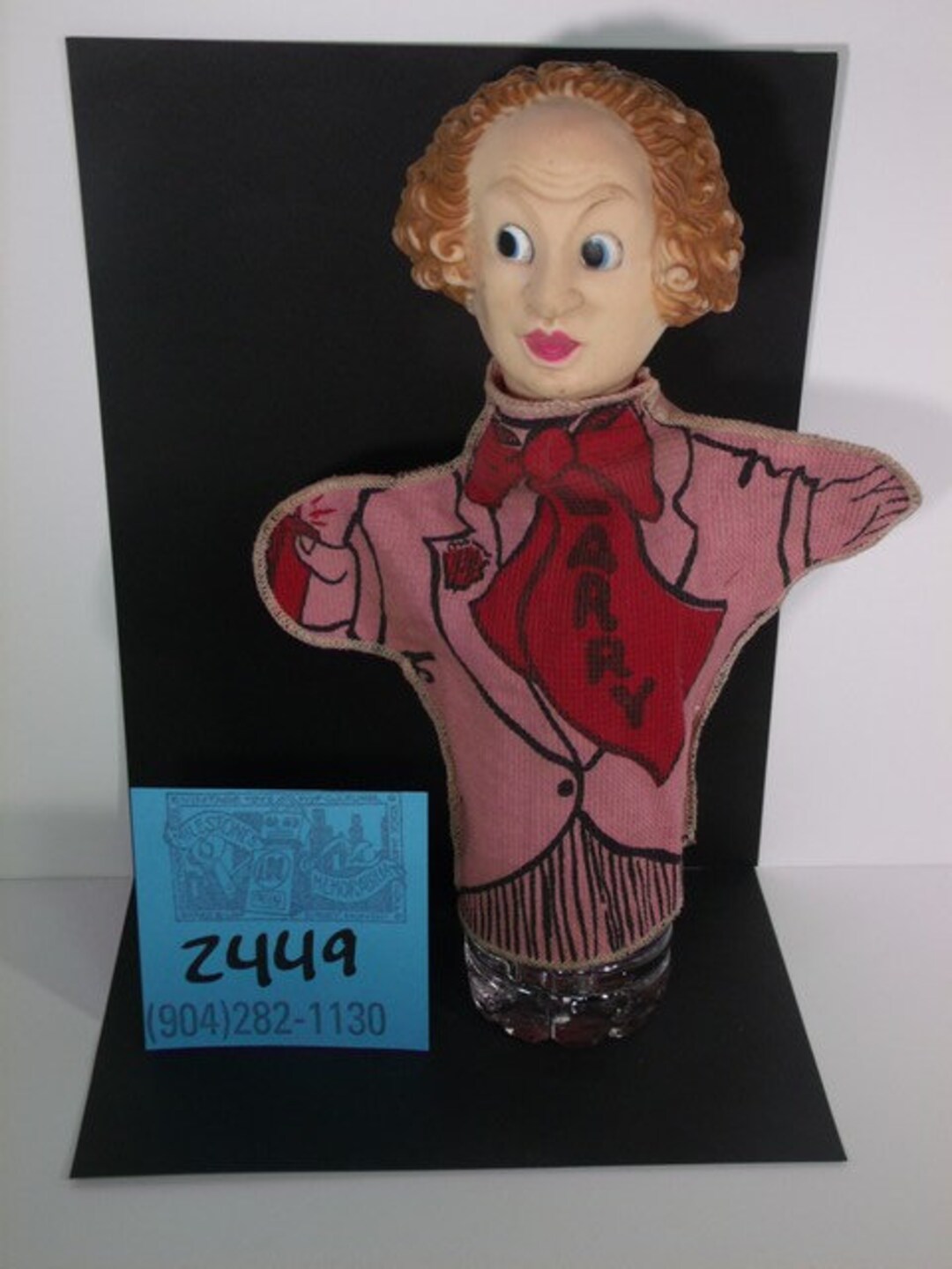 1960's Three Stooges/ Larry Hand Puppet - Etsy