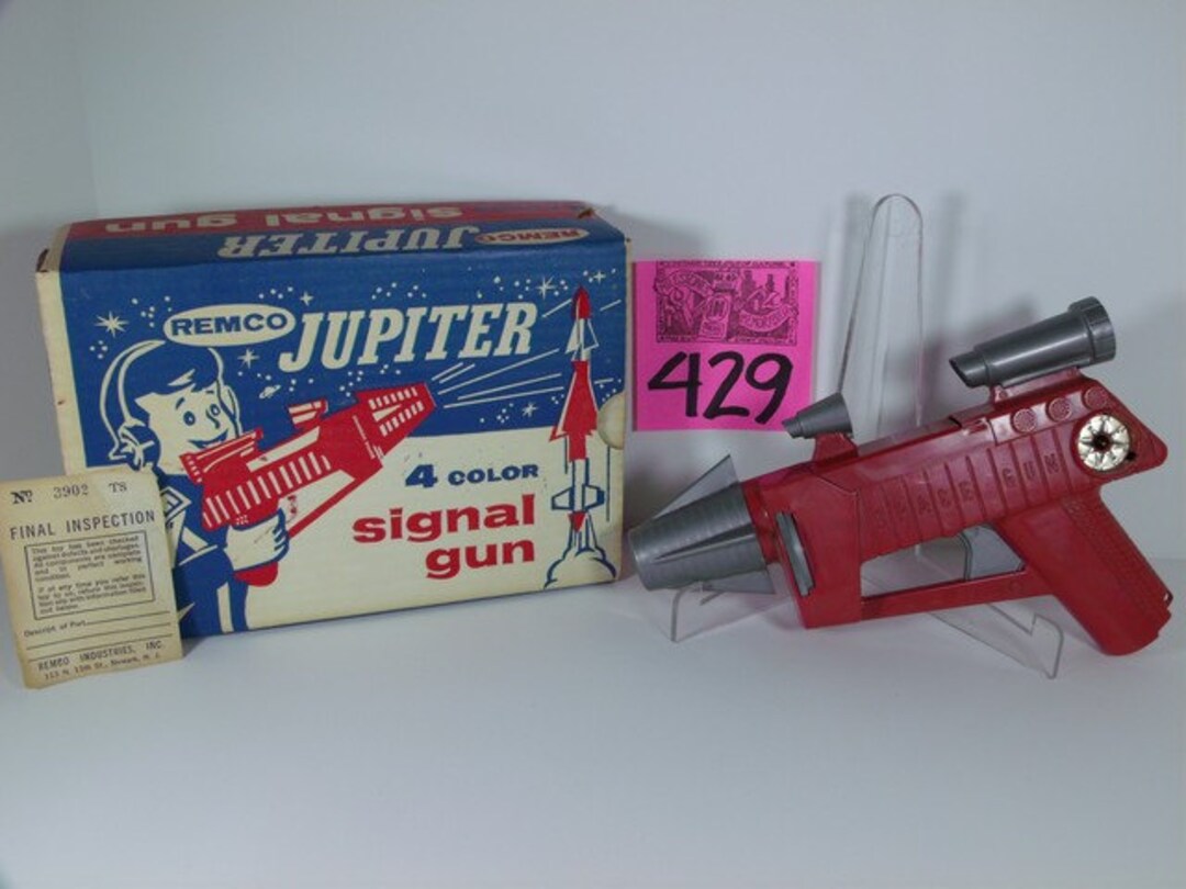 1960's Remco Jupiter Signal Gun and Box - Etsy