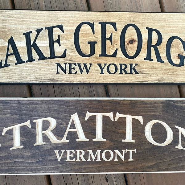 Lake Cottage Sign - Etsy